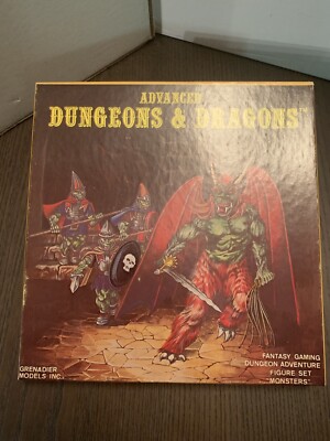 Advanced Dungeons and Dragons Grenadier Models Monsters Box Set 5002 ...