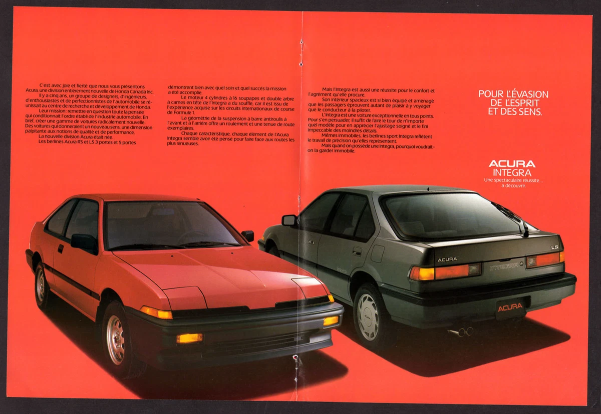 1987 Acura Integra Hatchback
