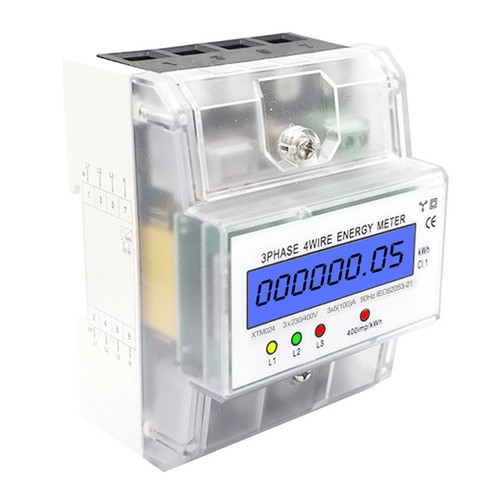 High Stability Threephase Electricity Meter for Accurate Power ...