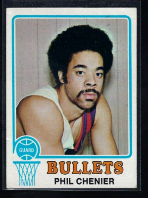 1973-74 Topps Basketball #113 - PHIL CHENIER - Baltimore Bullets | eBay