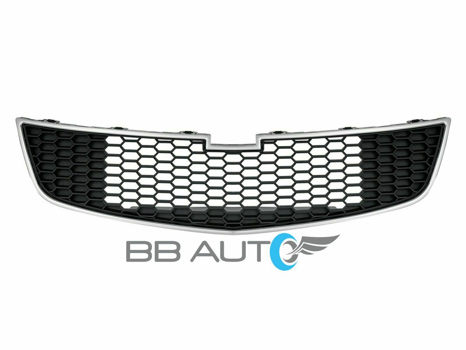 2PC Set fits 2011-2014 CHEVY CRUZE Front Bumper Grille Upper & Lower ...