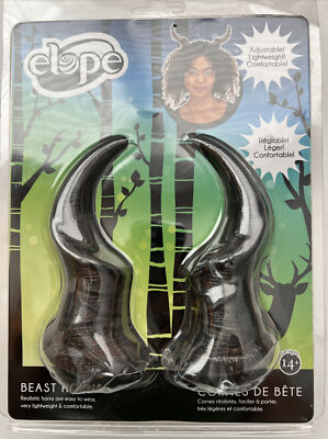 Adult Beast Horns - Small Maleficent Elastic String New Costume Cosplay ...