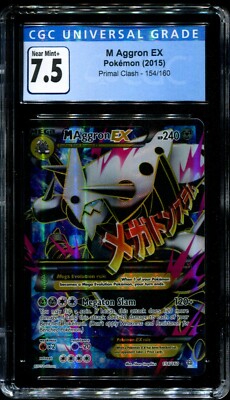 M Aggron EX Full Art - CGC 7.5 - Pokemon Primal Clash 154/160 - PSA | eBay