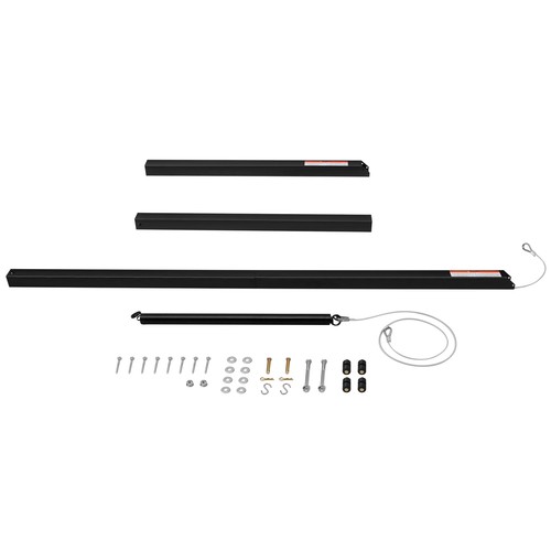 2 Sided Tailgate Utility Trailer Gate & Ramp Lift Assist System 350lbs ...