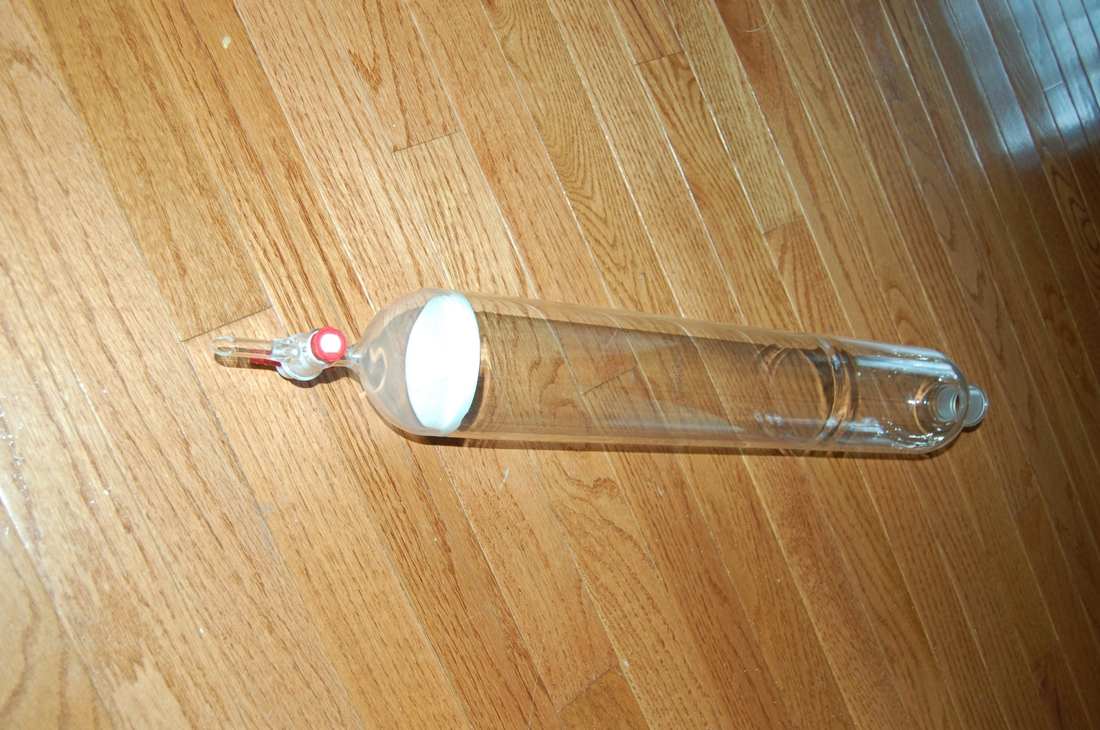 Lab Glass chromatography column LC 29/26 C cm 42 cm 70 mm filter prep ...