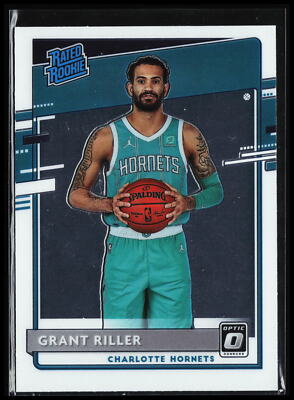Grant Riller #200 2020-21 Donruss Optic Rated Rookie Hornets E0129A ...