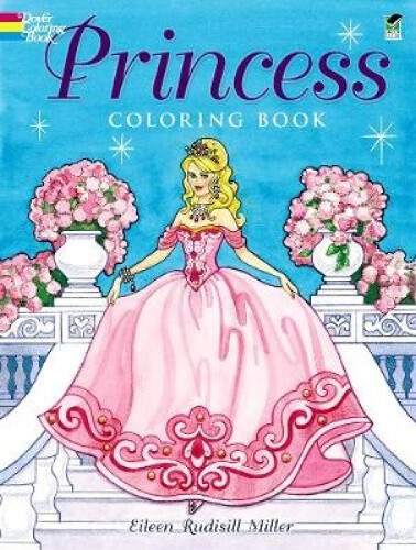 Princess Coloring Book by Eileen Rudisill Miller NEUF | eBay