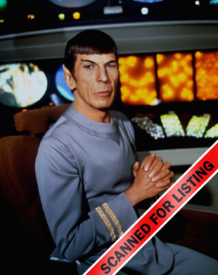 STAR TREK TOS The Motion Picture Leonard Nimoy as Mr. SPOCK 8X10 PHOTO ...