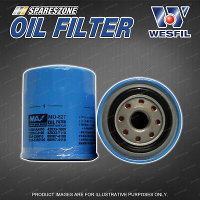 Wesfil Oil Filter for Subaru Brumby A69 Leone AN5 RX Turbo AC5 4Cyl 8V ...
