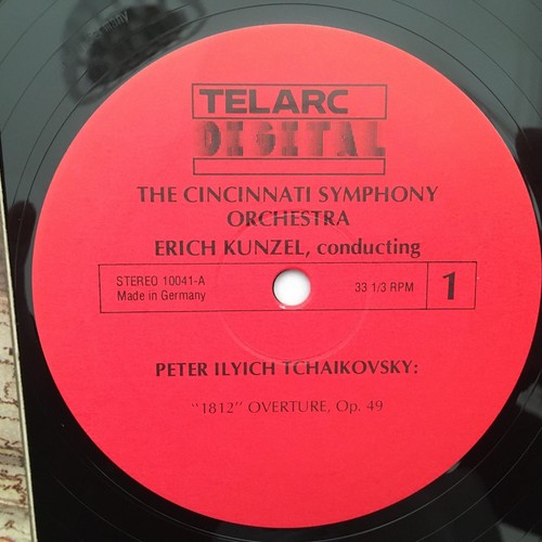 L293 Tchaikovsky 1812 Overture Capriccio Kunzel Telarc DG-10041 Digital ...