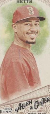 2018 Topps Allen & Ginter - Mookie Betts #245 Mini A&G Back for sale ...