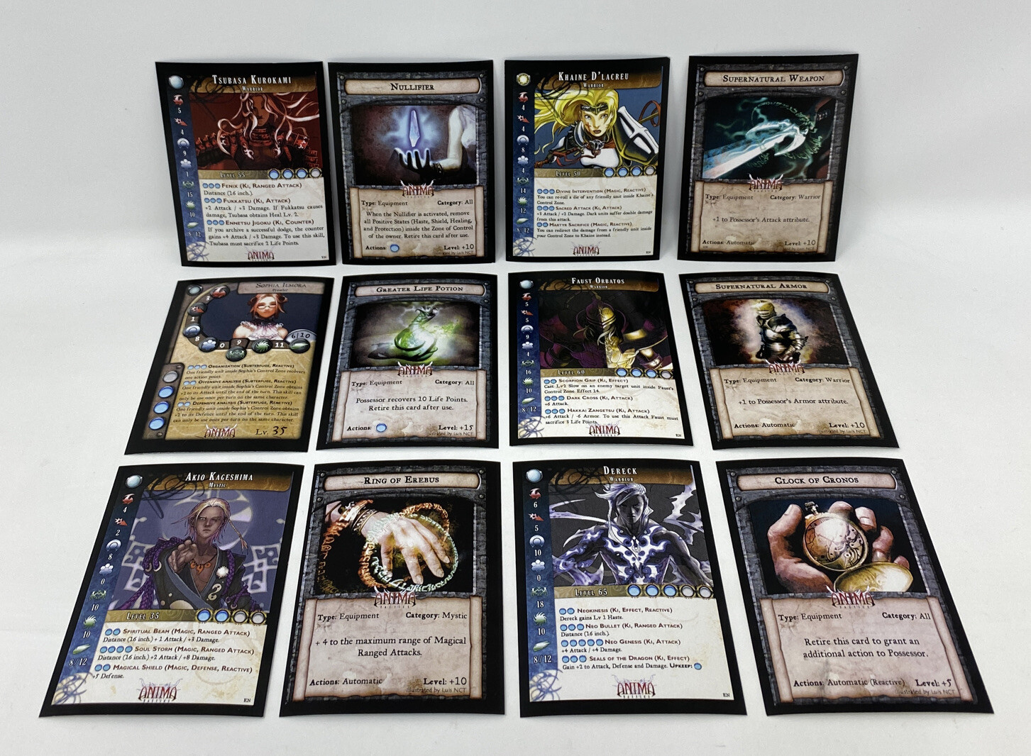 Anima Tactics Wanderers Box Set OPEN BOX UNPAINTED UNASSEMBLED ...