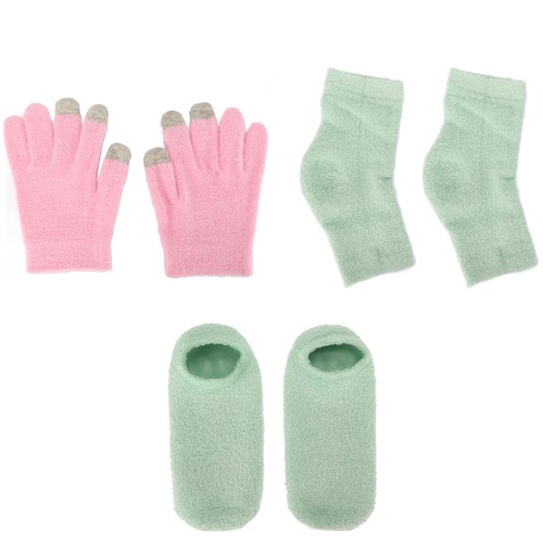 Hydrating Toeless Sock Touch Screen Moisturizing Gel Lotion Sock Set ...