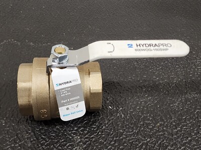 BALL VALVE HYDRAPRO 2" IPS 600 WOG PART# H50025 MODEL# IBVT600LF2 | eBay