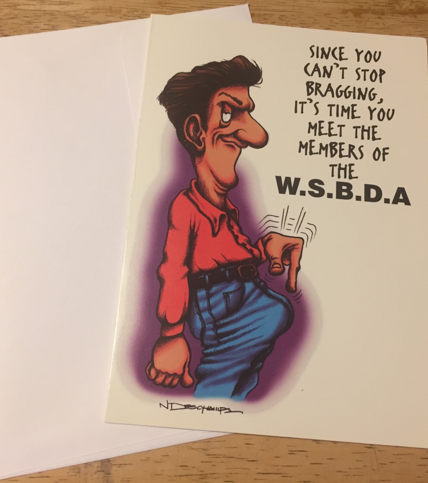 Naughty Greeting Card Funny Humor Sarcastic Rude Joke Happy Birthday ...