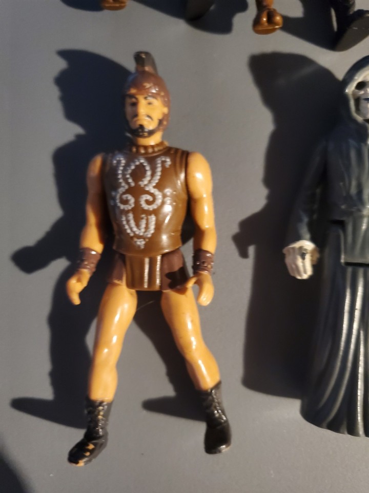 VINTAGE 1980S MATTEL Clash Of The Titans PERSEUS CALIBOS THALLO CHARON ...