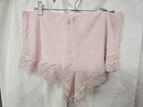 Women's XL Pale Pink Semi-Sheer Sleep/Pajama Shorts By Victoria's ...