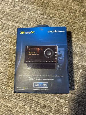 Sirius XM Onyx Dock & Play Satellite Radio & Vehicle Kit Model XDNX1V1 ...