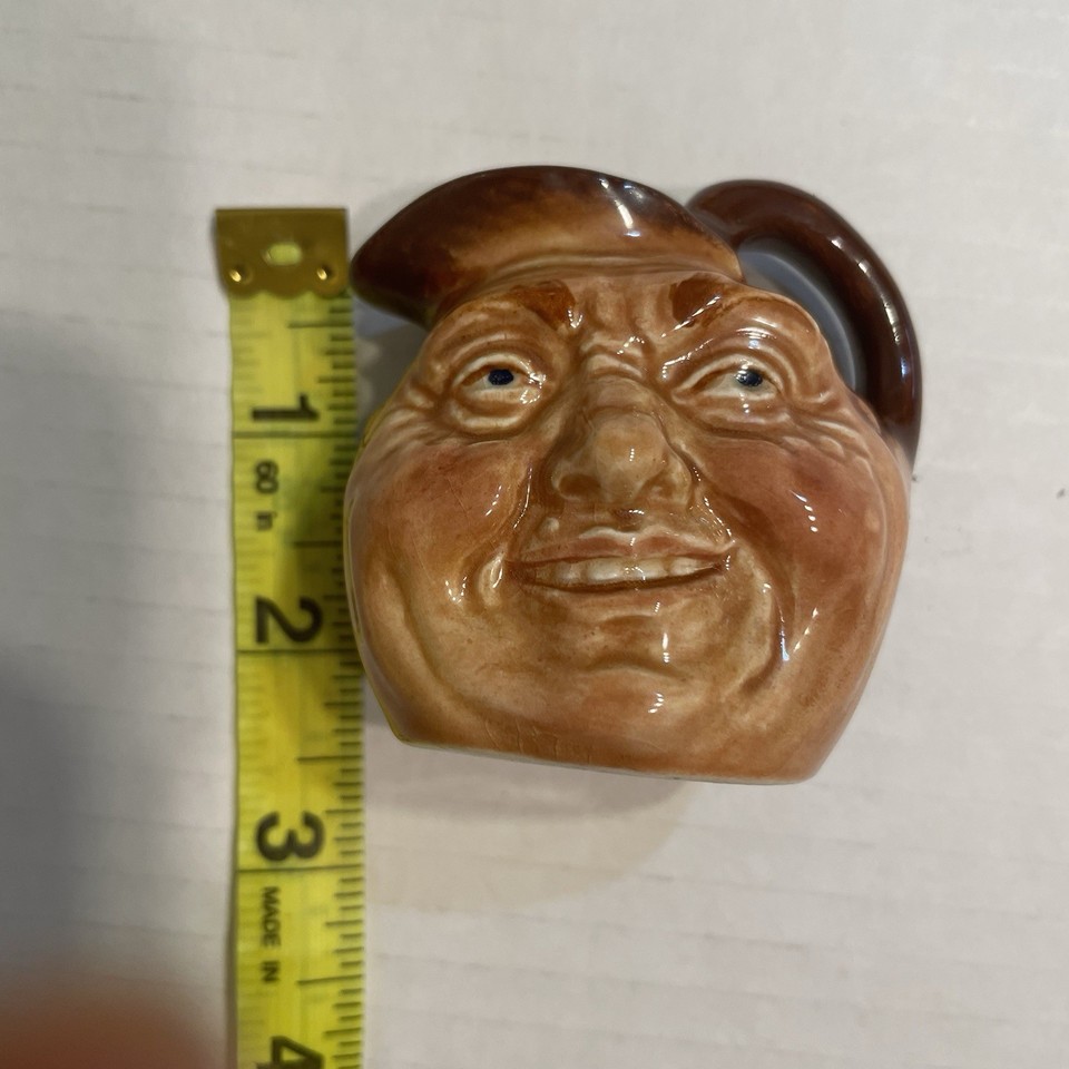 Royal Doulton Creamer Toby Jug John Barleycorn Old Lad Mini Pitcher 2 1 ...