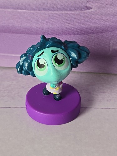 New Disney Inside Out 2 Envy Toy Figure 1" Cake Topper Deluxe Figurine ...