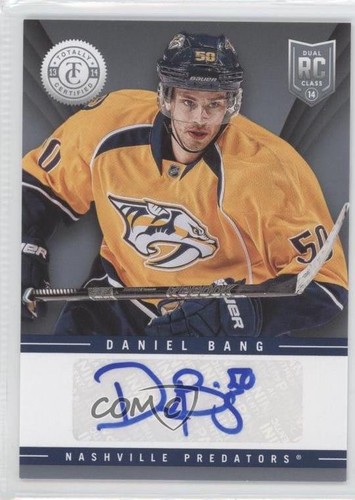 2013-14 Totally Certified Rookie Signatures Daniel Bang #TR-DBA Auto RC ...
