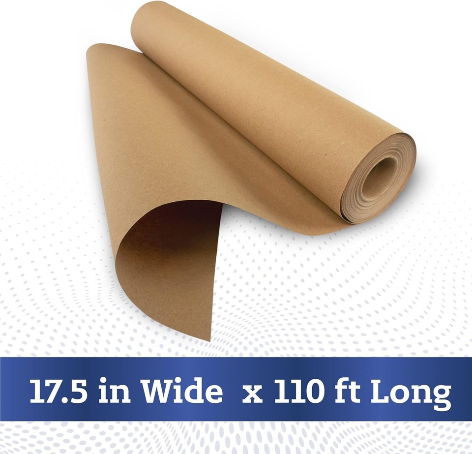 FIESTA WRAPS Brown Kraft Paper Roll 17.5 in x 1320 1 roll (Pack of 1 ...