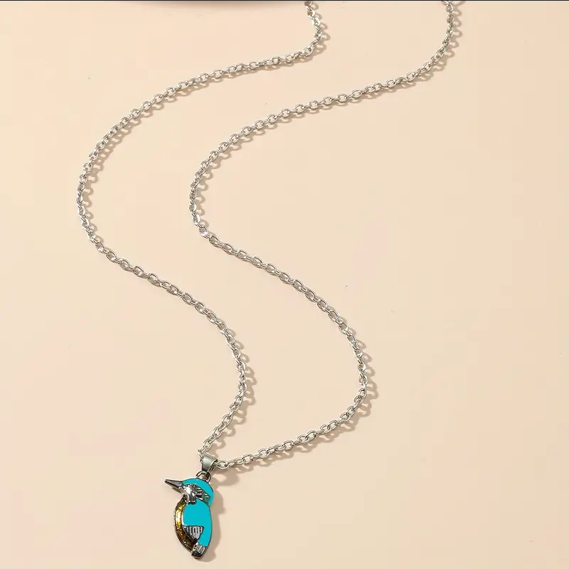 Turquoise Bird Jewelry Vintage Nature Style Pendant Necklace | eBay