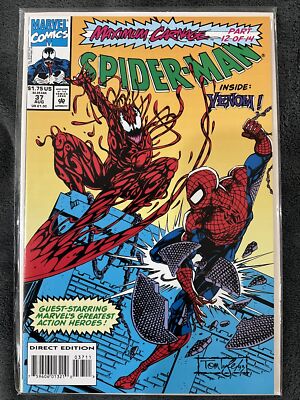 Spider-Man Bin side Venom! #37 Aug (Marvel,1993) | eBay