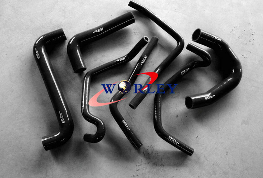 Aluminum radiator + BLACK hose for HOLDEN Commodore VY V8 5.7 LS1 2002 ...
