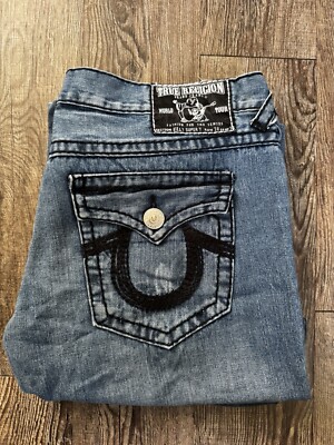 True Religion Mens Jeans 38x34 RN#112790 Pre-Owned | eBay