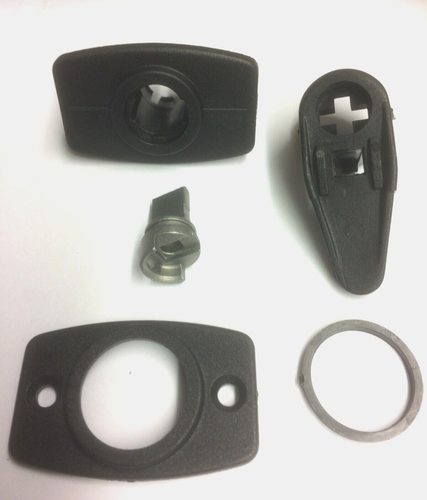 Caravan or Motorhome Battery Locker Door Lock Sneck & Snake Cut Key ...