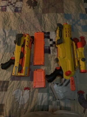 Longshot Nerf Gun CS6 N Strike Sniper Rifle Gun with Dart Yellow ...