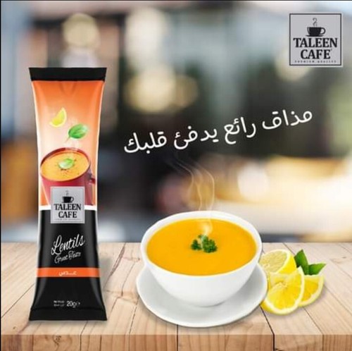 10 Pieces X Taleen Café Instant Soup Lentil (20 Gram) تالين شوربة عدس ...