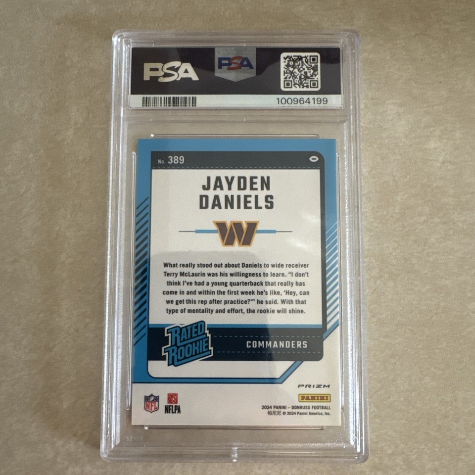 2024 Panini Donruss - Rated Rookie Optic Red Pandora #389 Jayden ...