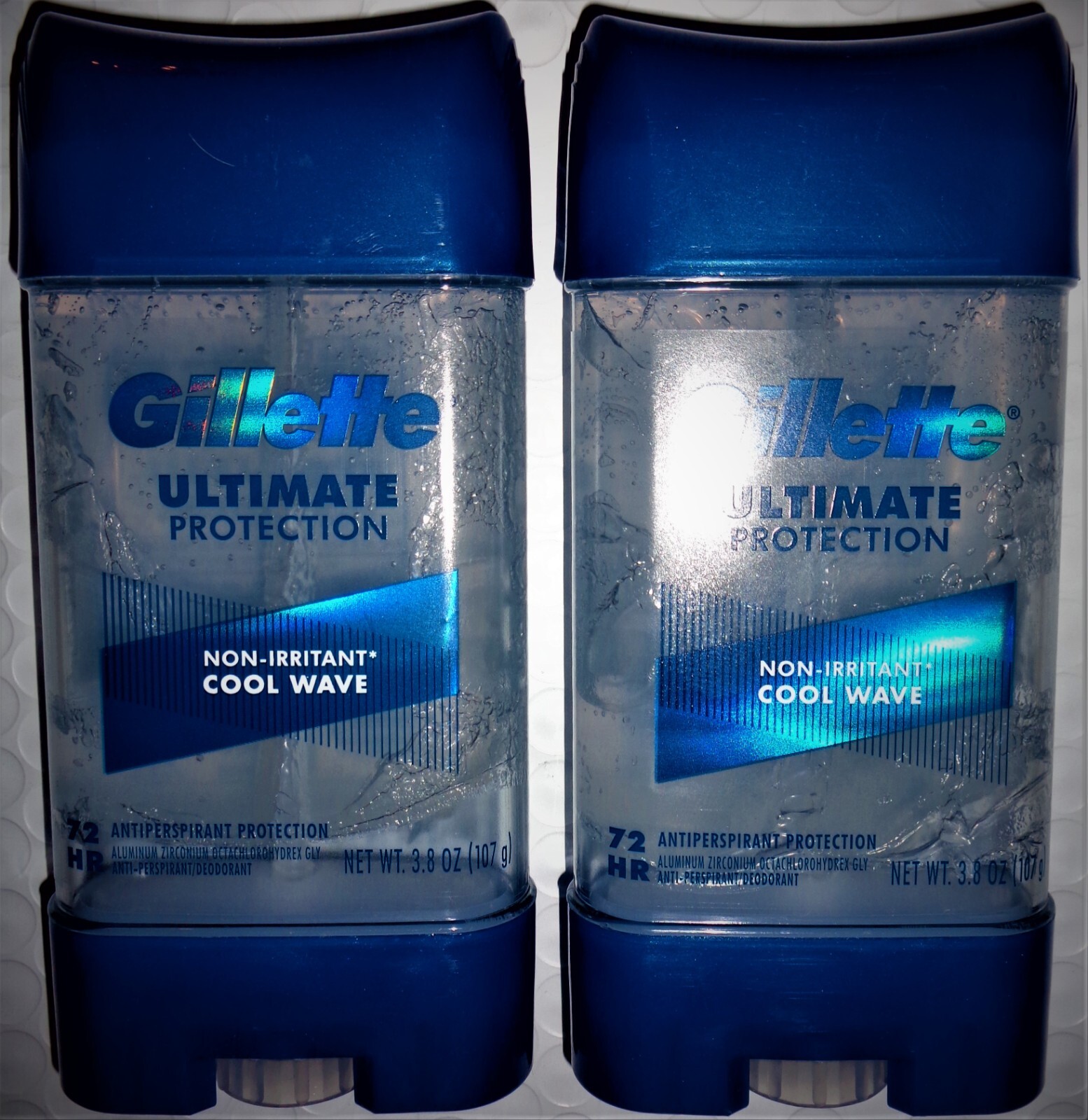 Gillette Clear Gel Advanced Deodorant Lot of 1 to 5 PK (3.8 Oz / 107 gr ...