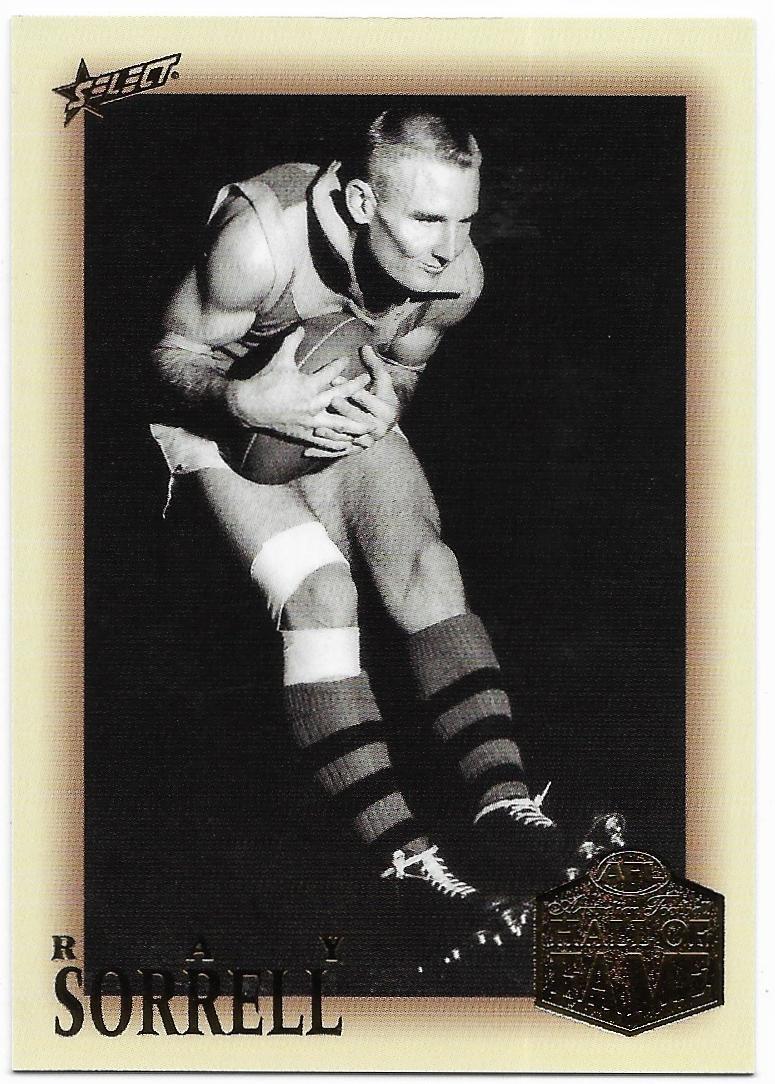 2018 Legacy Hall of Fame Limited Edition (HFLE246) Ray SORRELL ...