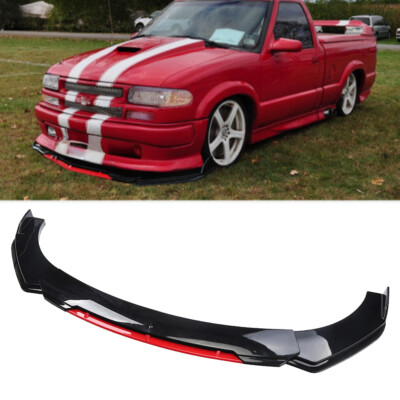 For Chevrolet S10 Xtreme Front Bumper Lower Lip Splitter Spoiler Body ...
