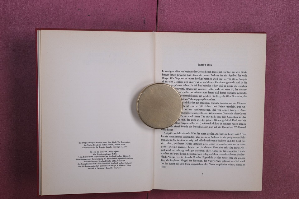 376914 Elizabeth George Speare DIE CHRONIK VON STOCKBRIDGE Verlag ...