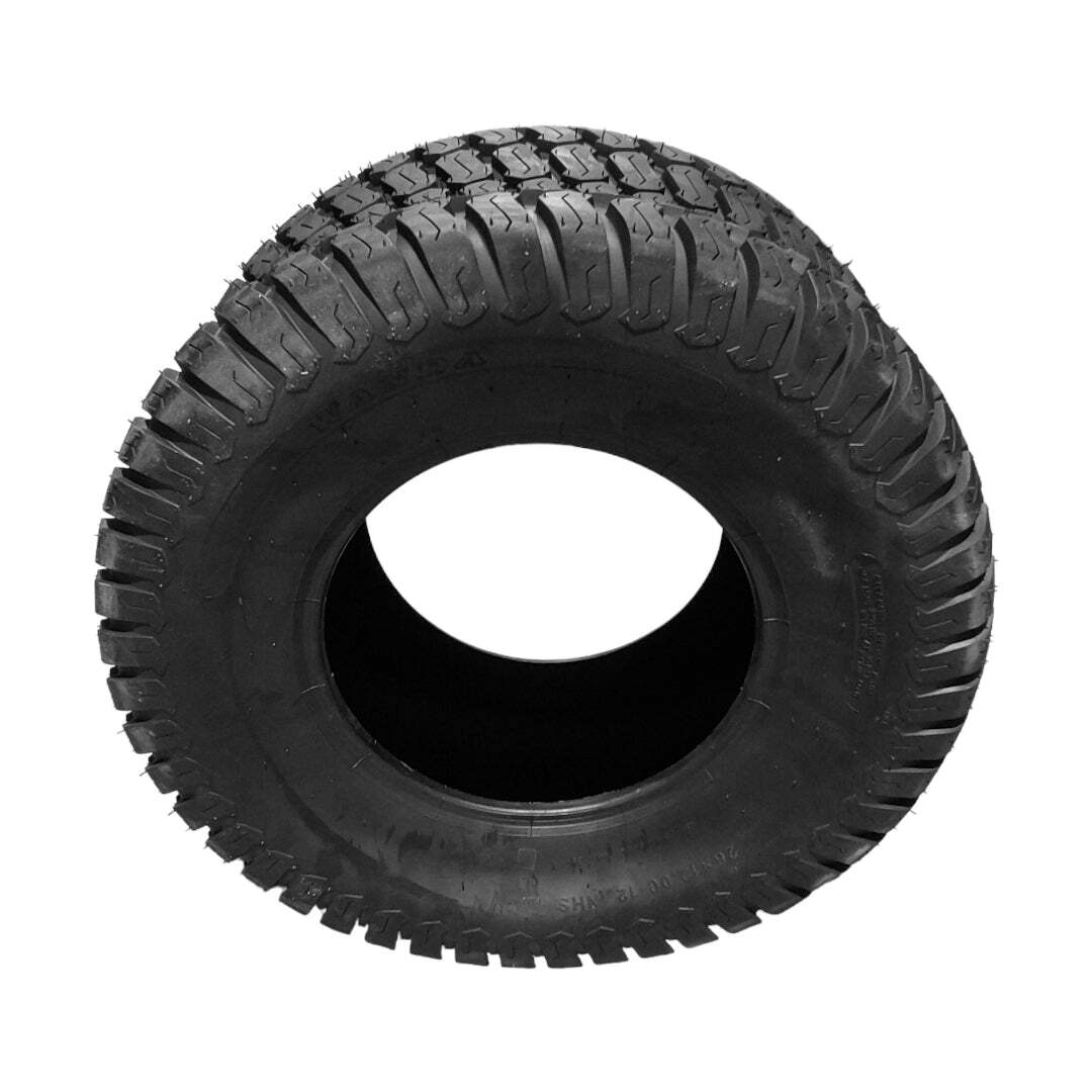 Two 26x12.00-12 26x12-12 26x12x12 Lawn Mower Garden Turf Tires 4 Ply ...