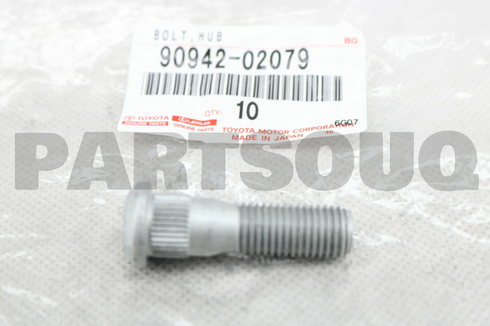9094202079 Genuine Toyota BOLT, HUB (FOR REAR AXLE), RH/LH 90942-02079 ...