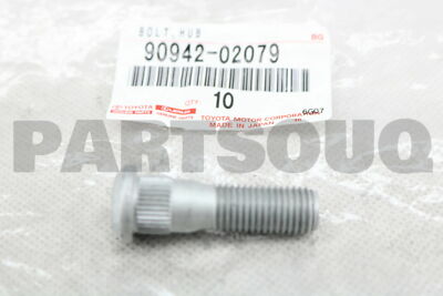 9094202079 Genuine Toyota BOLT, HUB (FOR REAR AXLE), RH/LH 90942-02079 ...