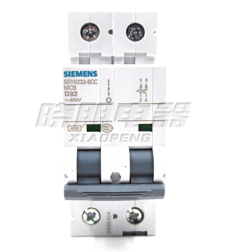1pcs SIEMENS AC Miniature Circuit Breaker MCB 2P 32A 5SY6232-8CC D32 | eBay