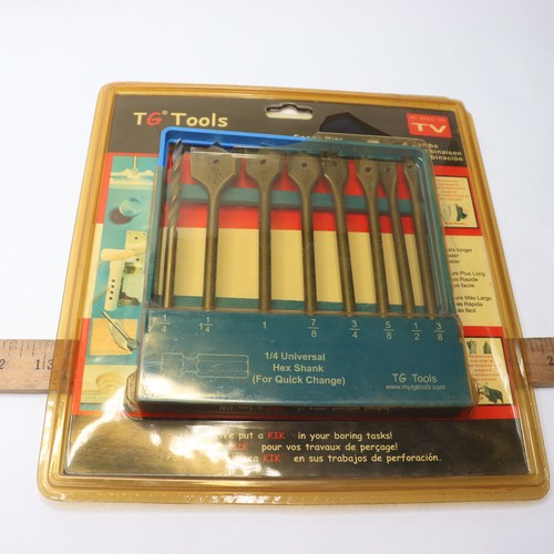 TG Tools Combo Spade Bit Set 01118 843871011184 | eBay