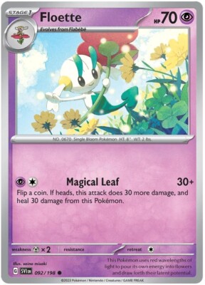 Floette Pokemon TCG Card 092/198 | eBay
