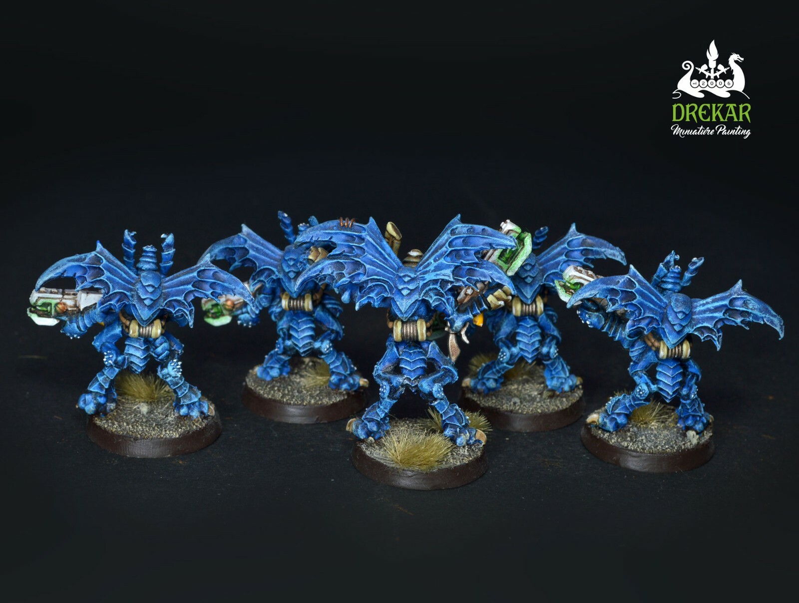 Vespid Stingwings TAU warhammer 40K ** COMMISSION ** painting | eBay