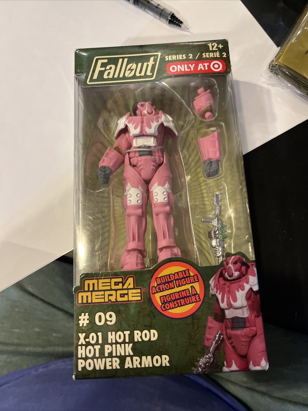 Fallout Mega Merge X-01 Hot Rod Pink Power Armor #09 Series 2 Target ...