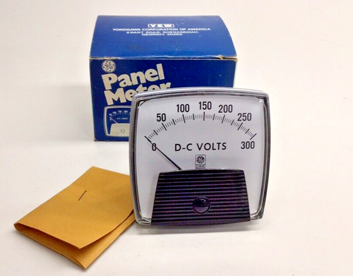 GE L541-RXRX Panel Meter DC-Volts-CC 0-300V DO-91 1856-113 Yokogawa | eBay