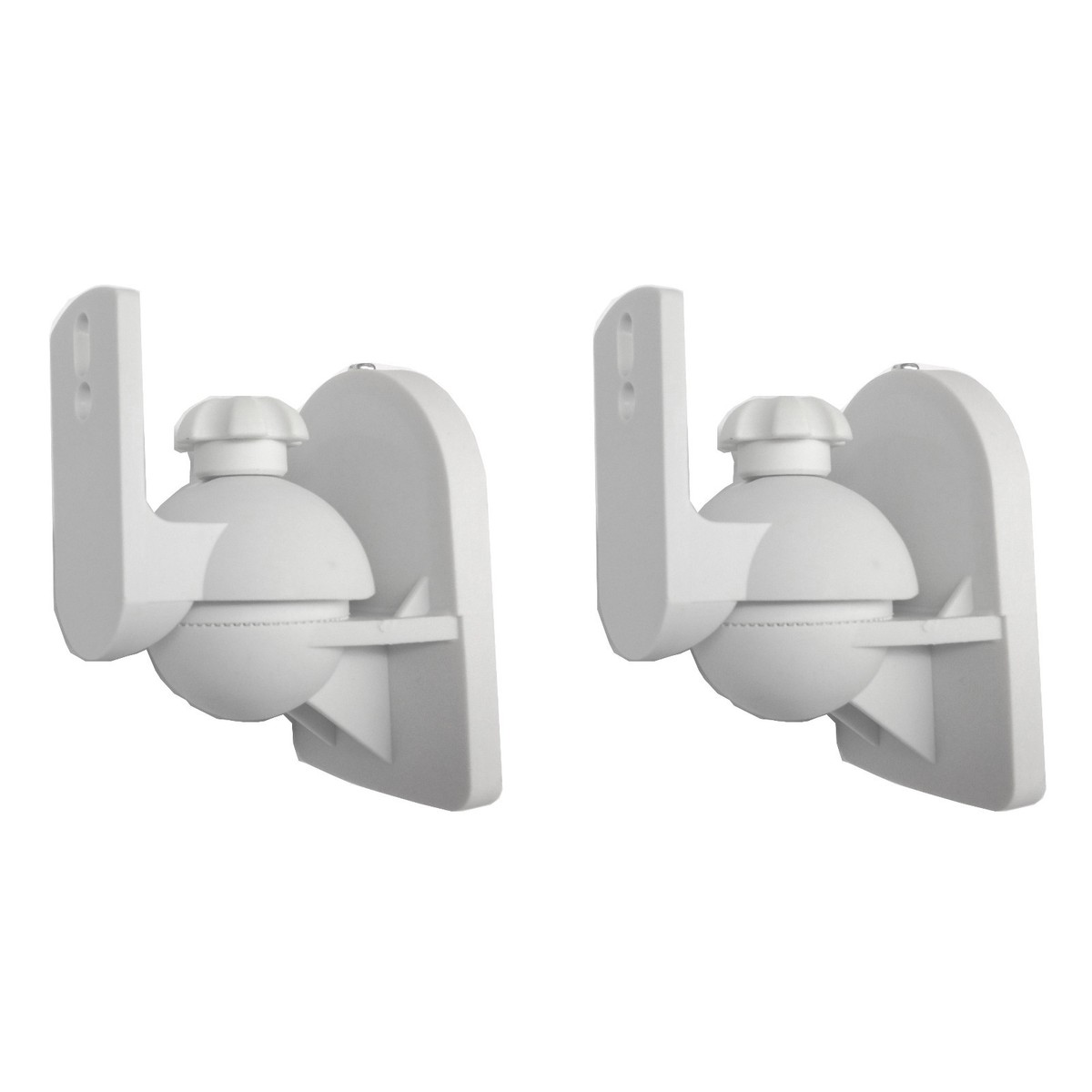 White Universal Speaker Wall Mounts PUTORSEN Universal Speaker Wall