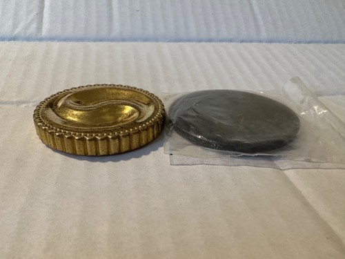 ONE Vintage Brass POG “Spinner” Slammer 1990s Yin Yang Double Thick | eBay