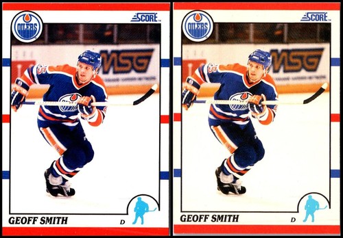 1990 Score Geoff Smith (2) Card Lot - ONE-TIME FIND – COLLECTOR'S DREAM ...